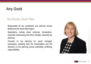 Share schemes, Employee benefits, Pensions & Remuneration planning | PPTX