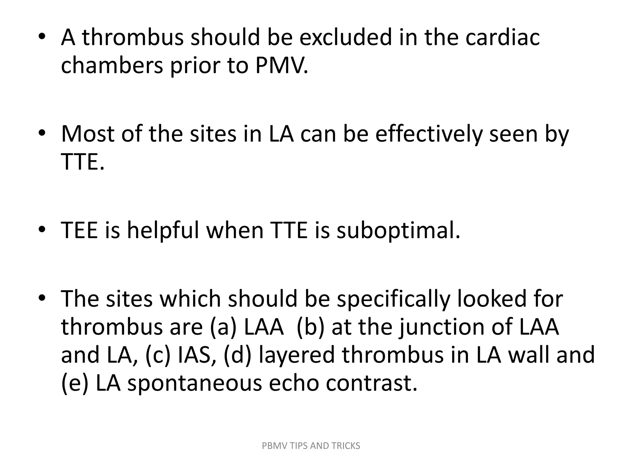 Pbmv tips and tricks | PPTX