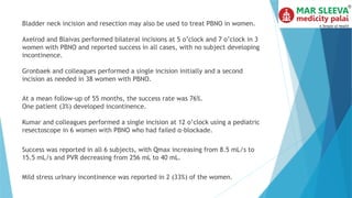 PRIMARY BLADDER NECK OBSTRUCTION MANAGEMENT | PPT