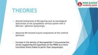 PRIMARY BLADDER NECK OBSTRUCTION MANAGEMENT | PPT