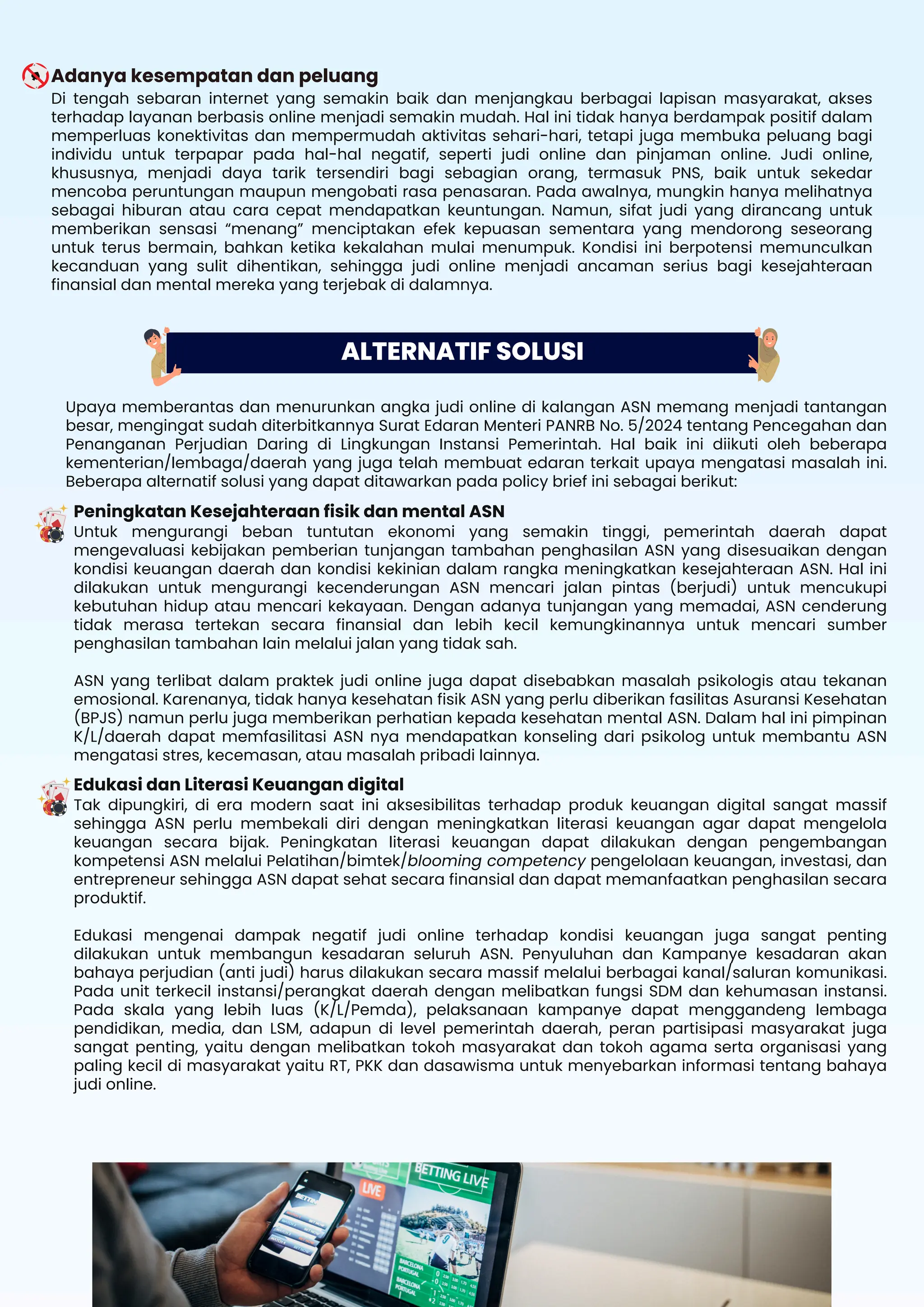 Menjauhkan ASN dari Lingkaran Setan JUDOL dan PINJOL | PDF