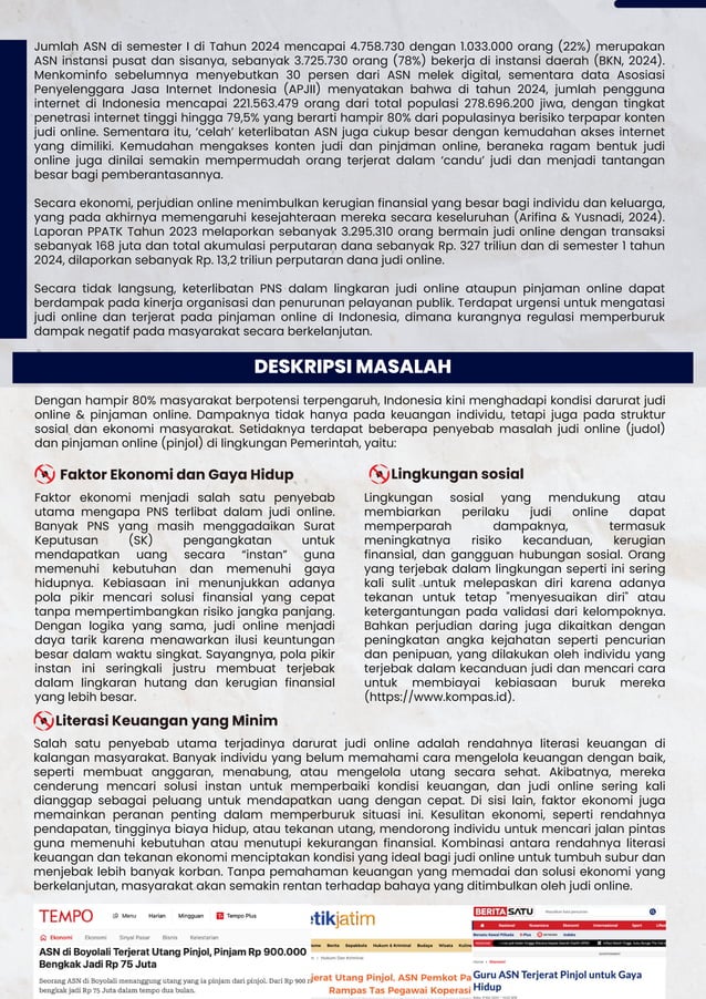 Menjauhkan ASN dari Lingkaran Setan JUDOL dan PINJOL | PDF