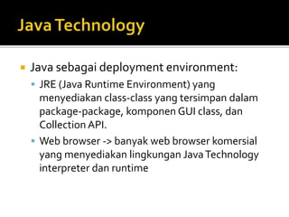 PEMORGRAMAN BERORIENTASI OBJEK-02 Teknologi JAVA.pptx