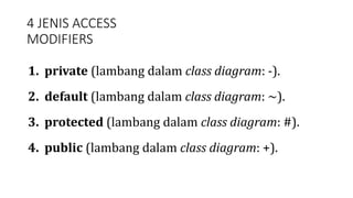 Pbo access modifiers (visibility) | PPT