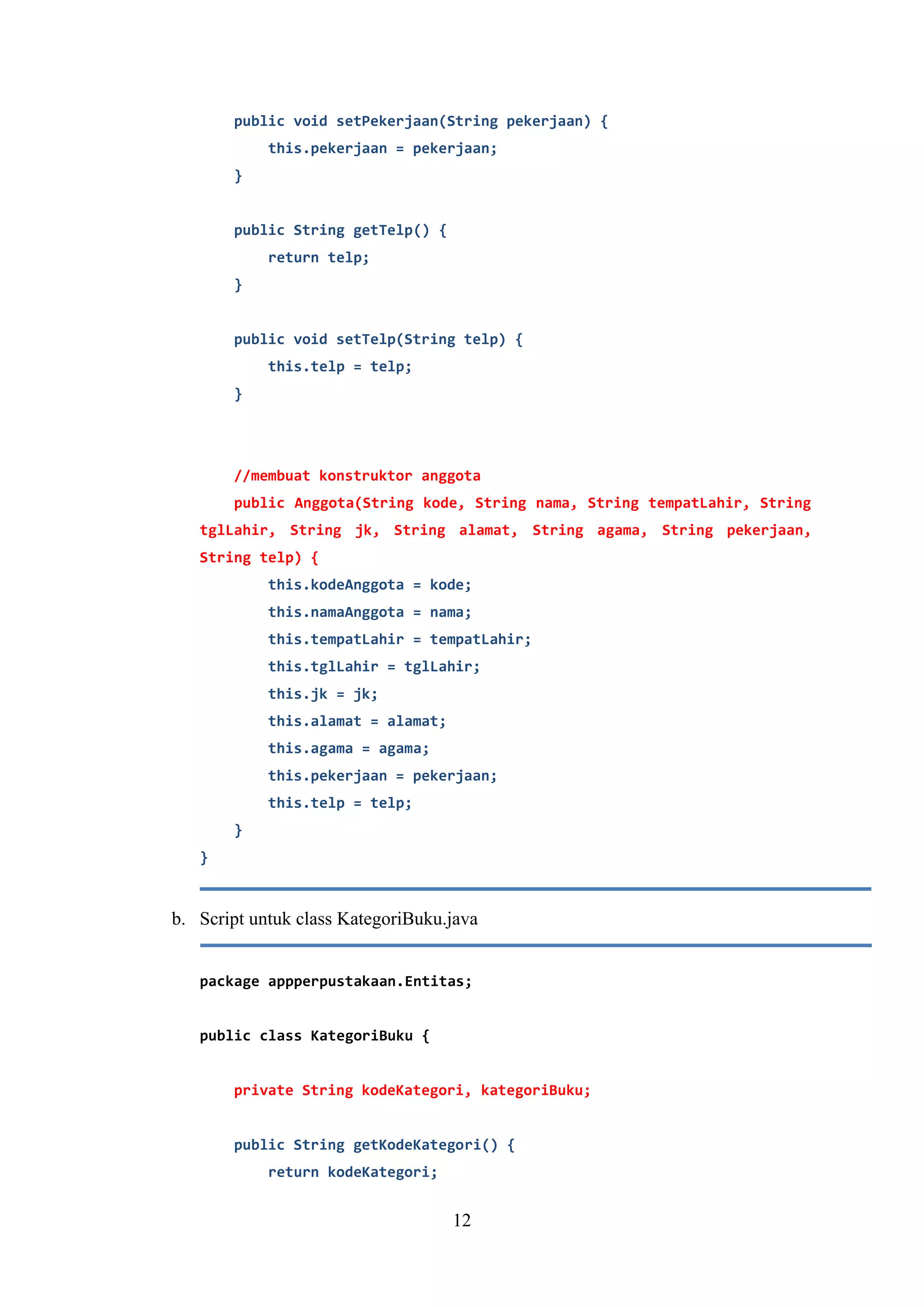 Modul Praktikum Pemrograman Berorientasi Objek (Chap.11) | PDF