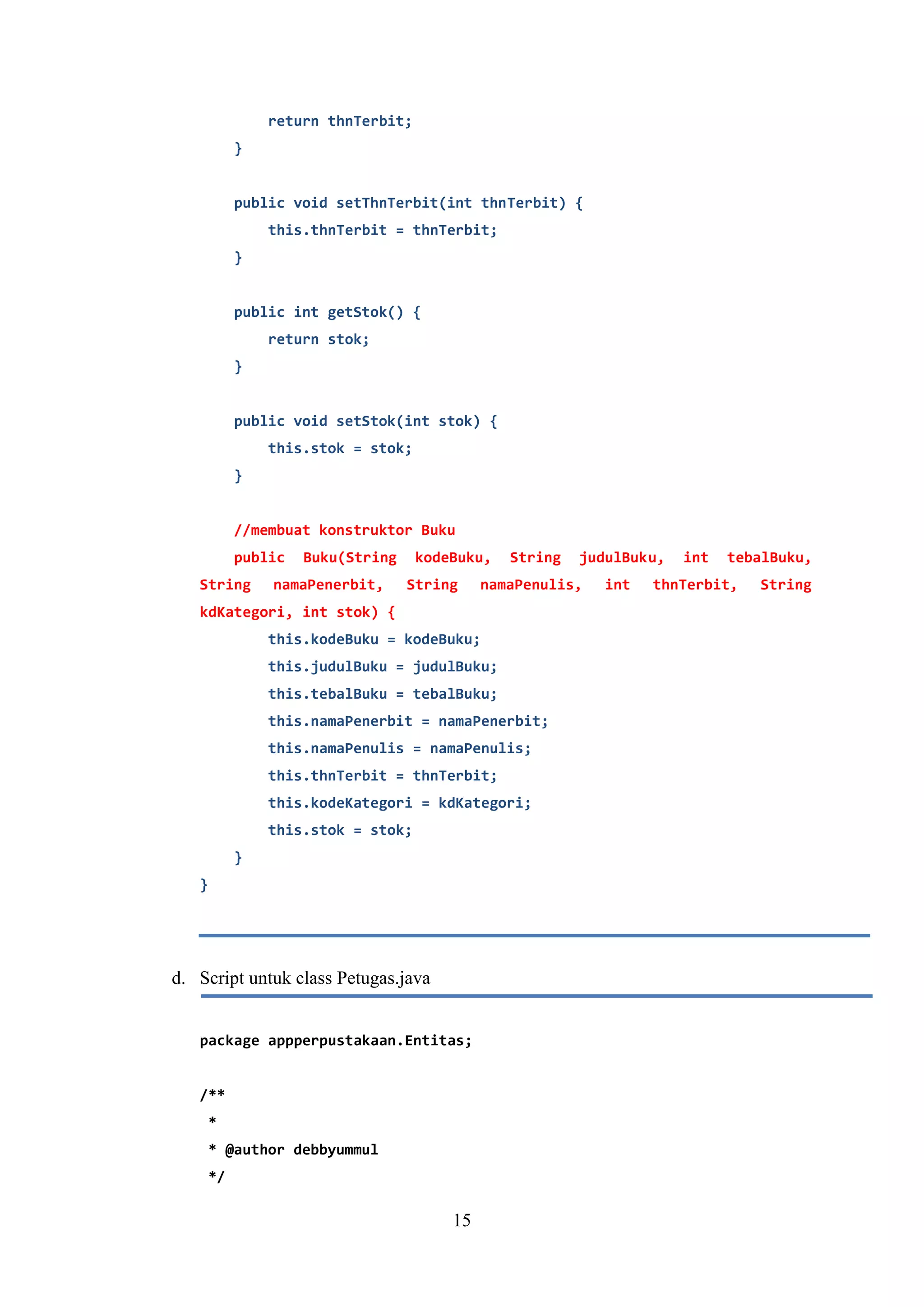 Modul Praktikum Pemrograman Berorientasi Objek (Chap.11) | PDF
