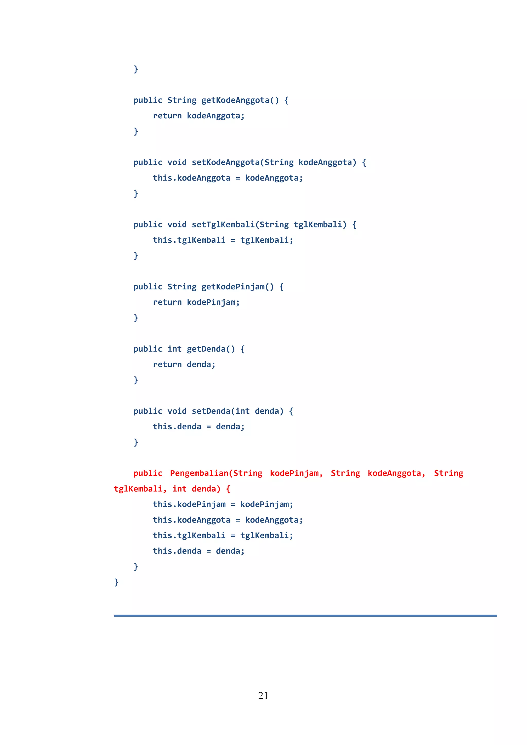 Modul Praktikum Pemrograman Berorientasi Objek (Chap.11) | PDF