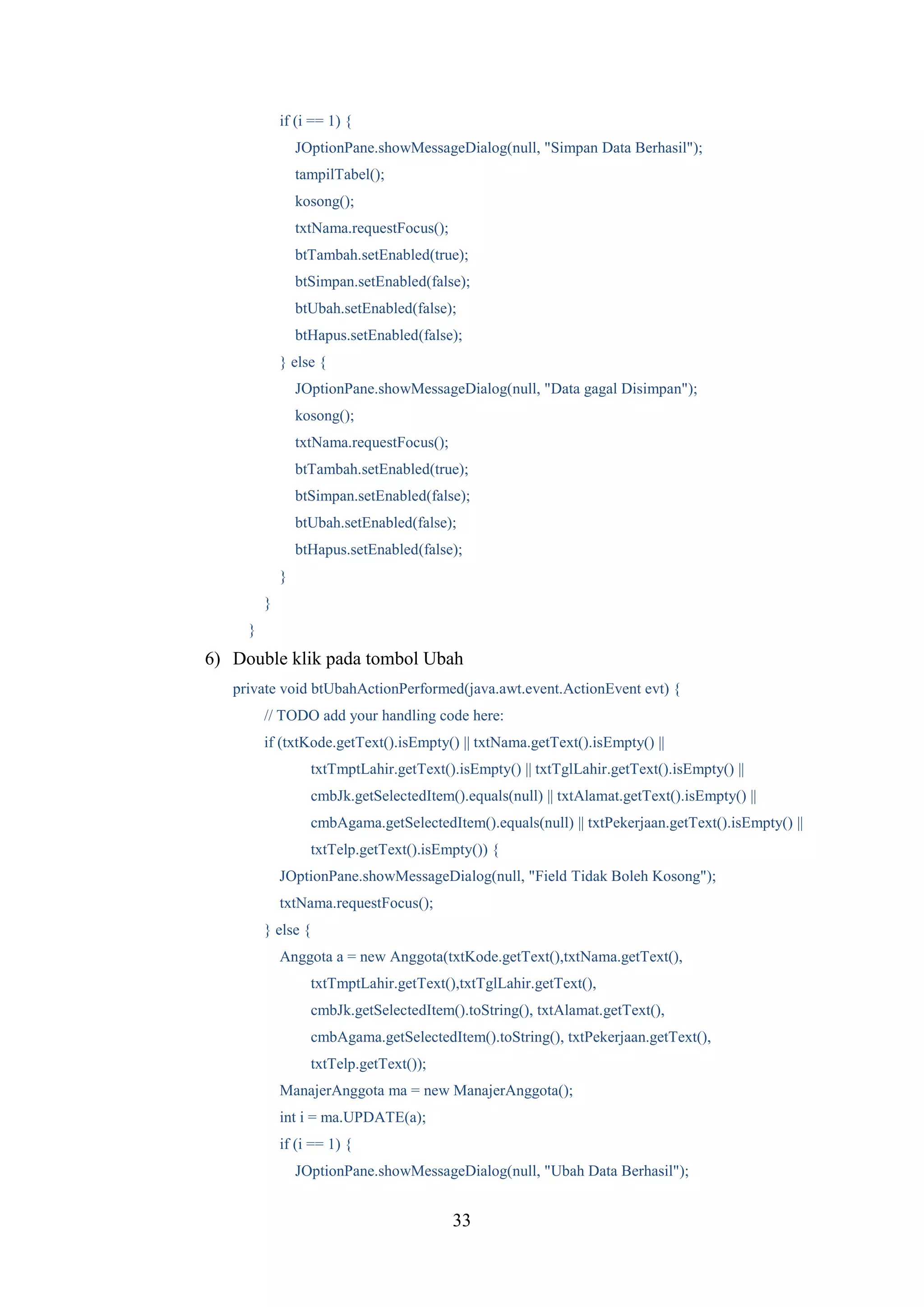 Modul Praktikum Pemrograman Berorientasi Objek (Chap.11) | PDF