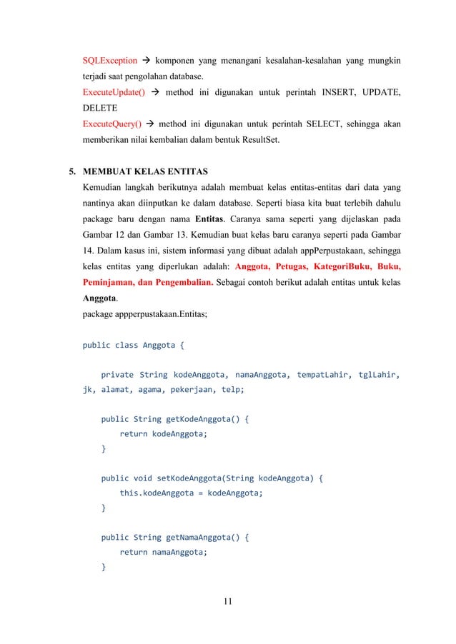 Modul Praktikum Pemrograman Berorientasi Objek (Chap.12) | PDF