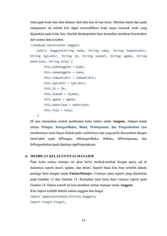 Modul Praktikum Pemrograman Berorientasi Objek (Chap.12) | PDF