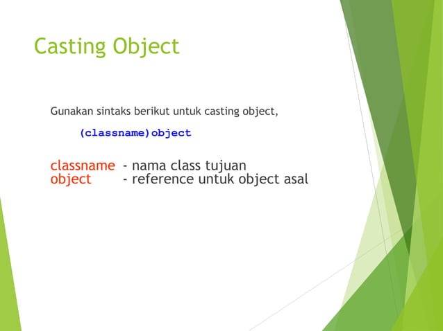 Pbo inheritance, polymorphism, dan inte | PPT