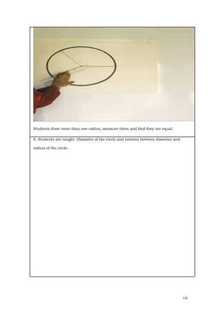 Pictorial module on circles for Teachers | DOC