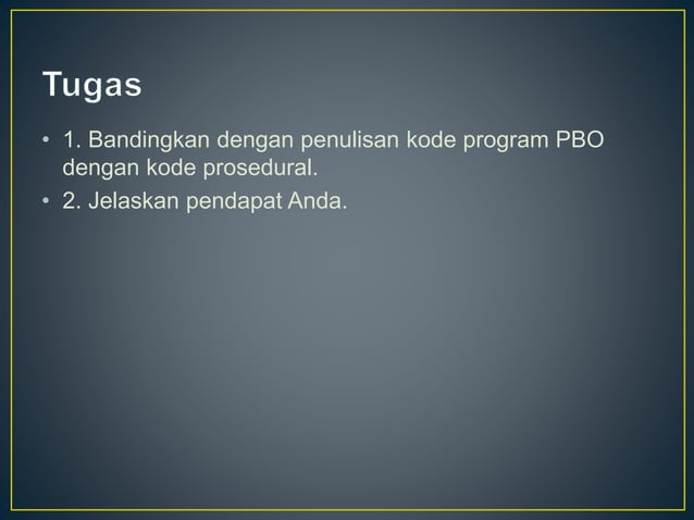 PBO ( Pemograman berbasis Objek ).pptx