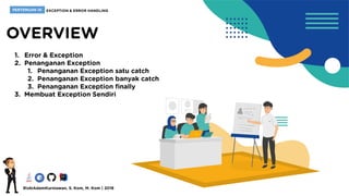 [PBO] Pertemuan 10 - Exception & Error Handling | PDF