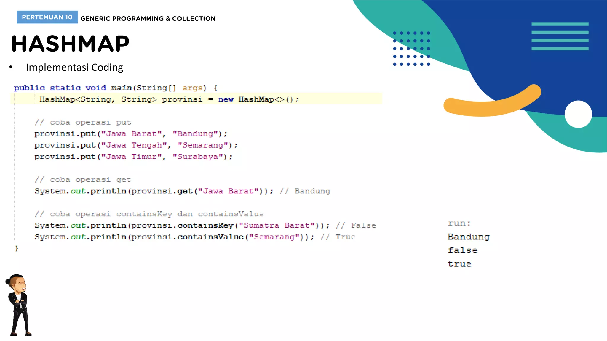 [PBO] Pertemuan 10 - Generic Programming & Collection | PDF