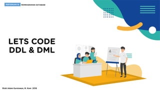 [PBO] Pertemuan 10 - Pemrograman Database (1) | PDF