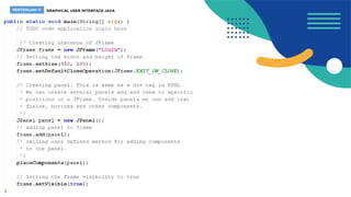 [PBO] Pertemuan 11 - GUI Java Desktop | PPT