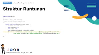 [PBO] Pertemuan 2 - Struktur Control Java | PDF