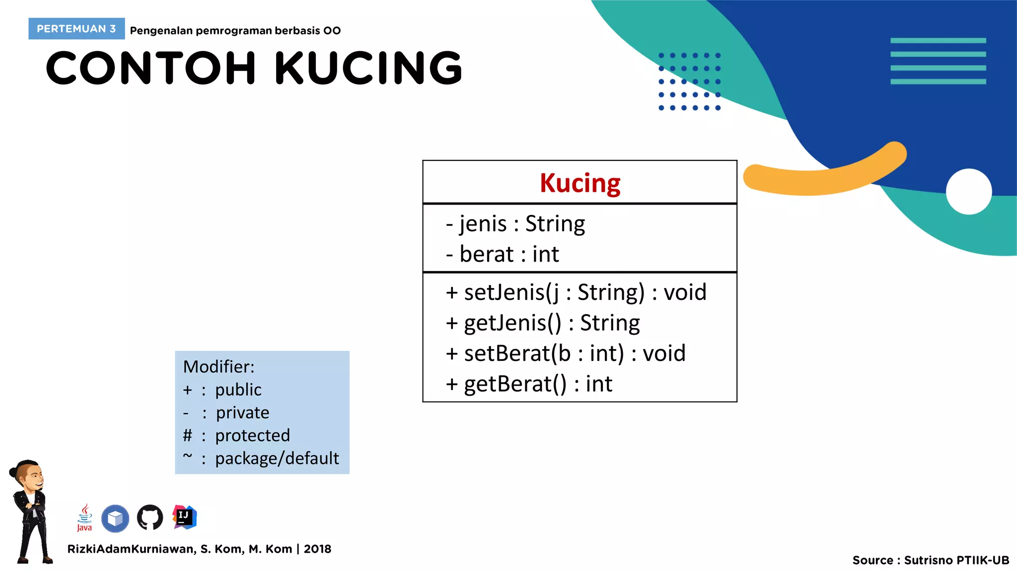 [PBO] Pertemuan 3 - Pengenalan Pemrograman Berbasis Objek | PDF