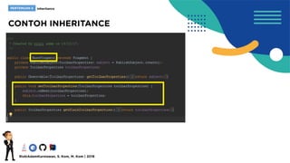 [PBO] Pertemuan 5 - Inheritance | PDF