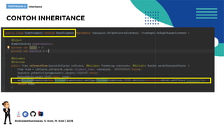 [PBO] Pertemuan 5 - Inheritance | PDF