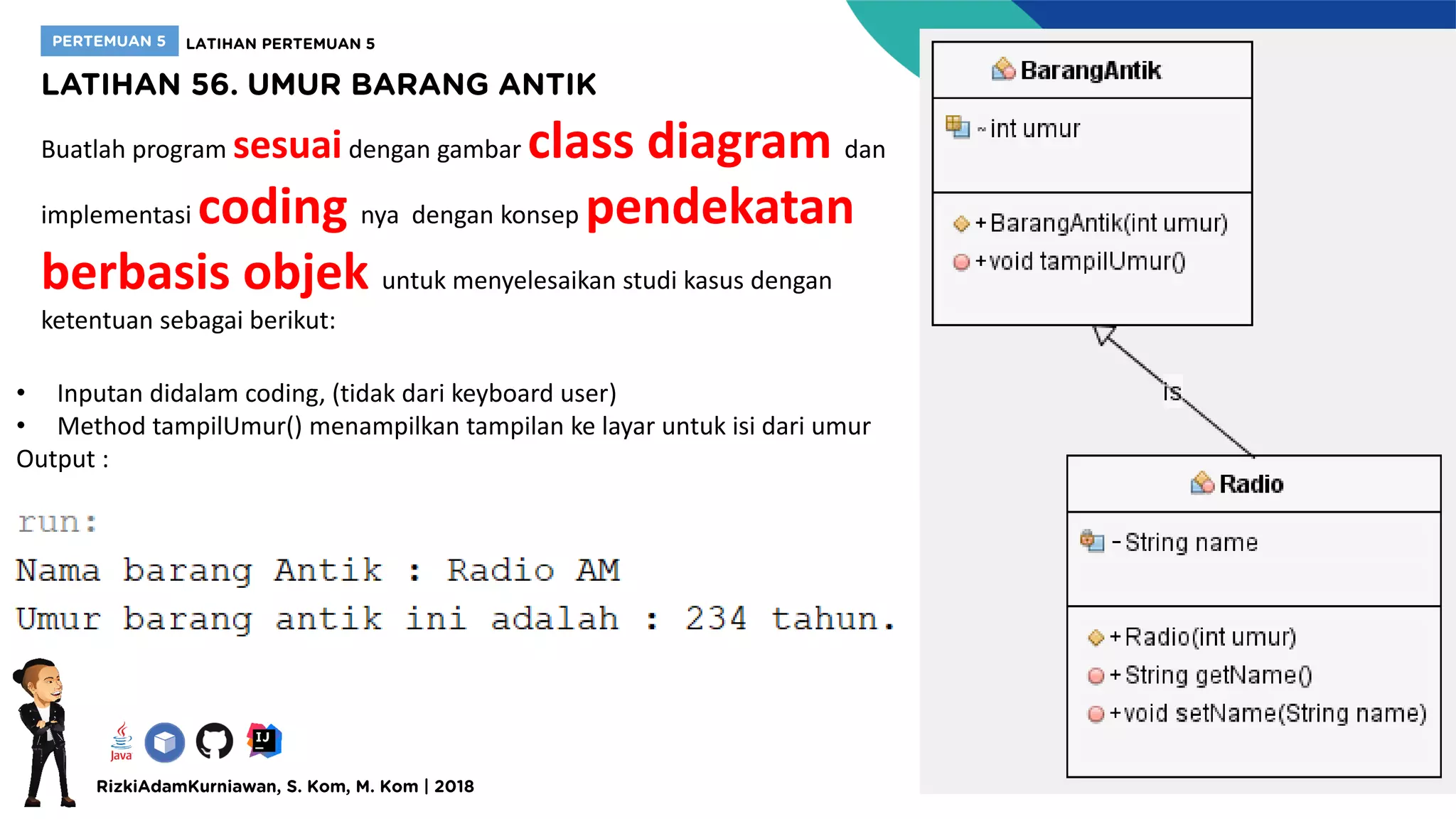 [PBO] Pertemuan 5 - Polymorphism | PDF