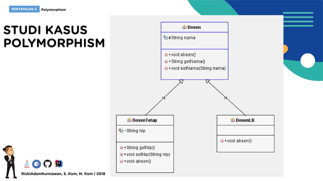 [PBO] Pertemuan 5 - Polymorphism | PDF
