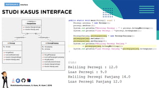 [PBO] Pertemuan 6 - Interface | PDF