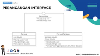 [PBO] Pertemuan 6 - Interface | PDF