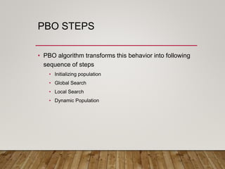 Polar bear optimization for ED | PPTX