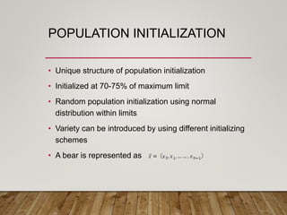Polar bear optimization for ED | PPTX