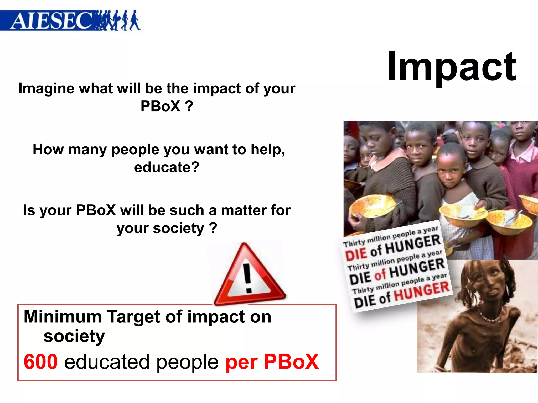 AIESEC in Thailand Project Based on Exchange Criteria | PPTX