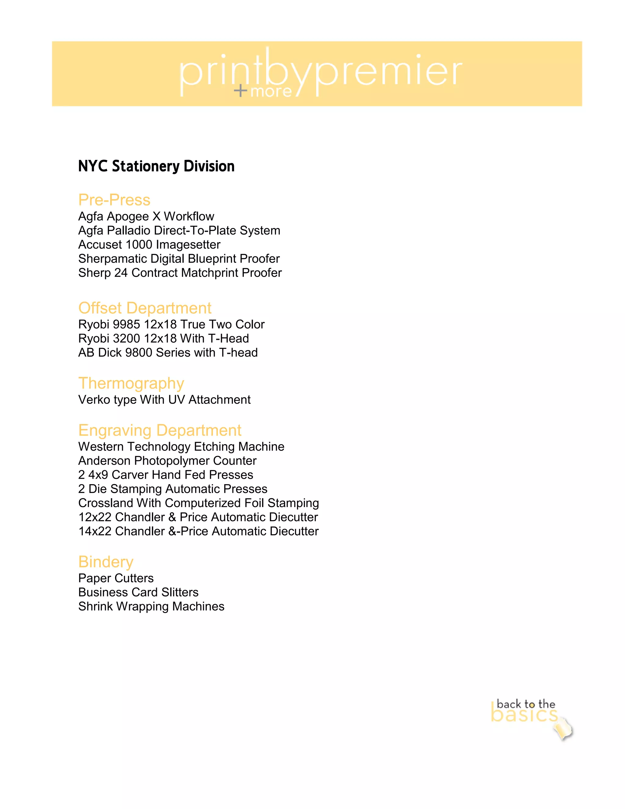 Pbp Equipment List 1222010 | PDF