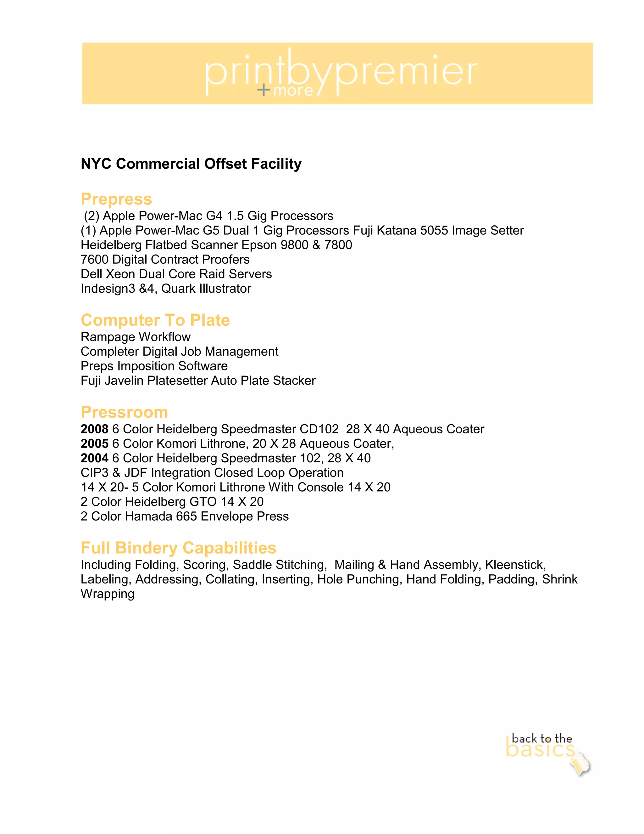 Pbp Equipment List 1222010 | PDF