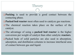 Packed bed reactor | PPTX