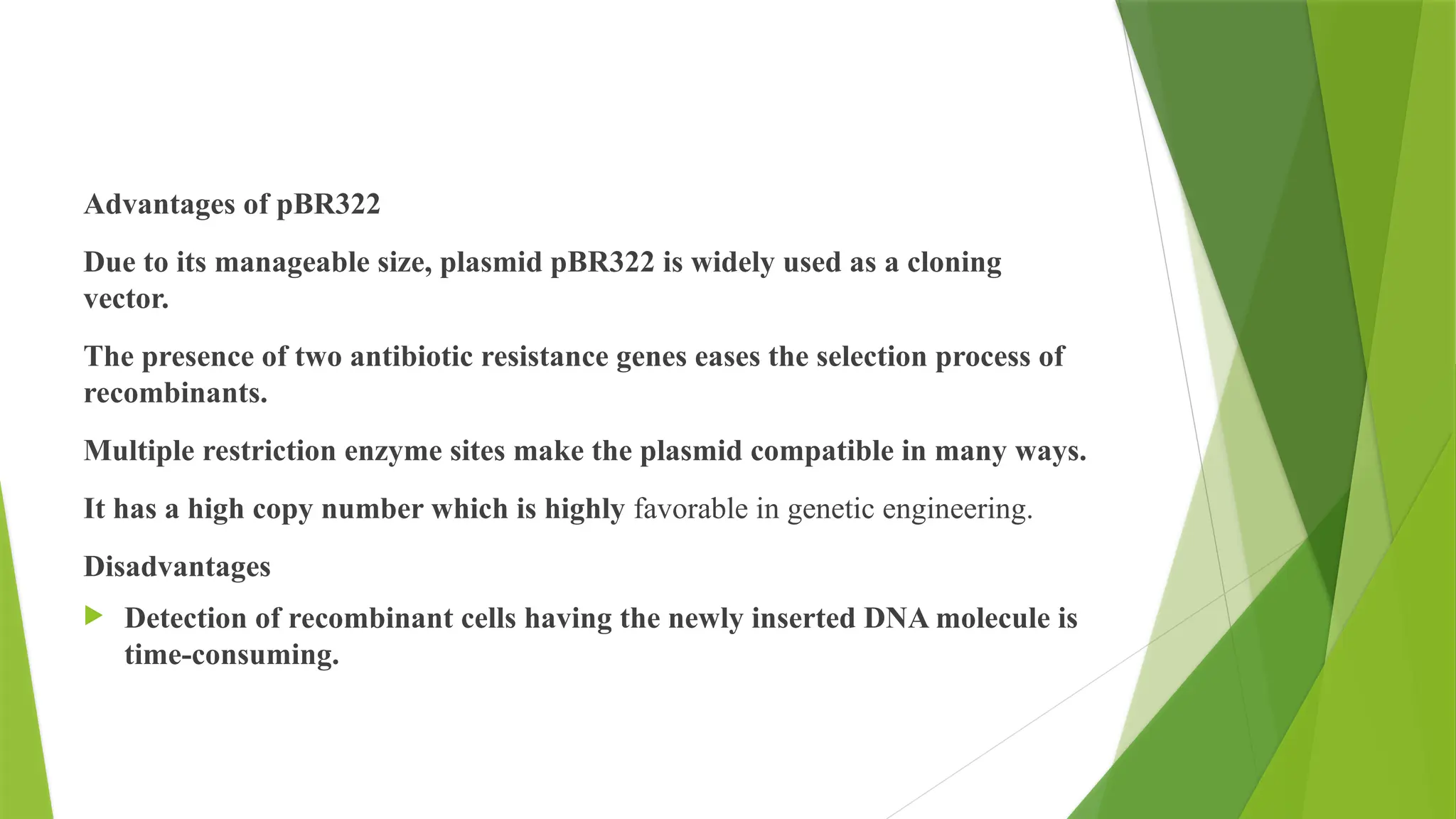 pBR 322 plasmid. Microbial biotechnology | PPTX