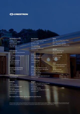Crestron Home | PDF