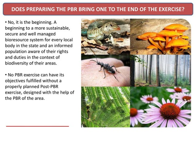 PBR peoples biodiversity registar - Ranjan Shaw | PPTX