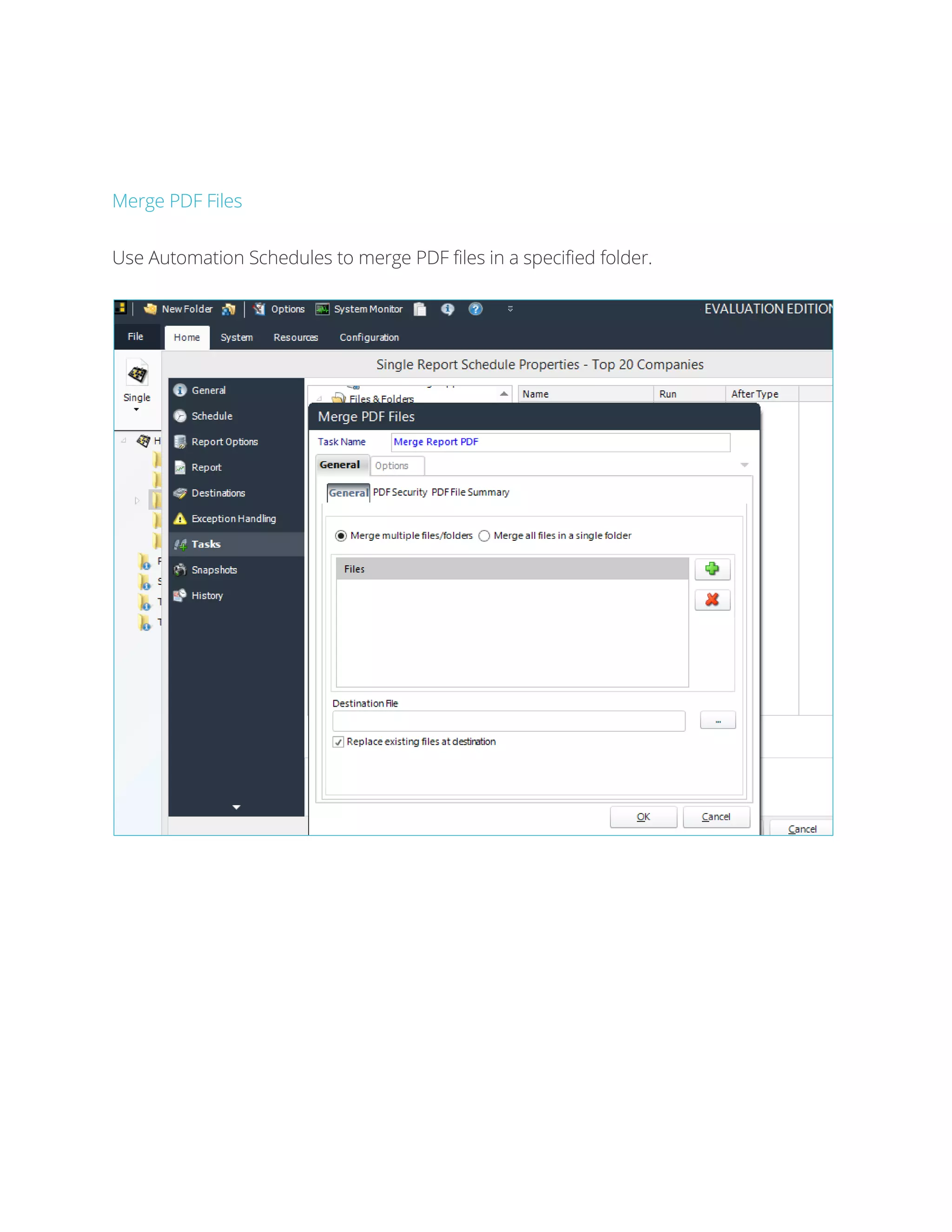 Software Features: PBRS Power BI Reports Scheduler | PDF