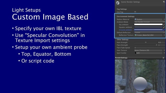 Unite2014 Mastering Physically Based Shading In Unity 5 Ppt 