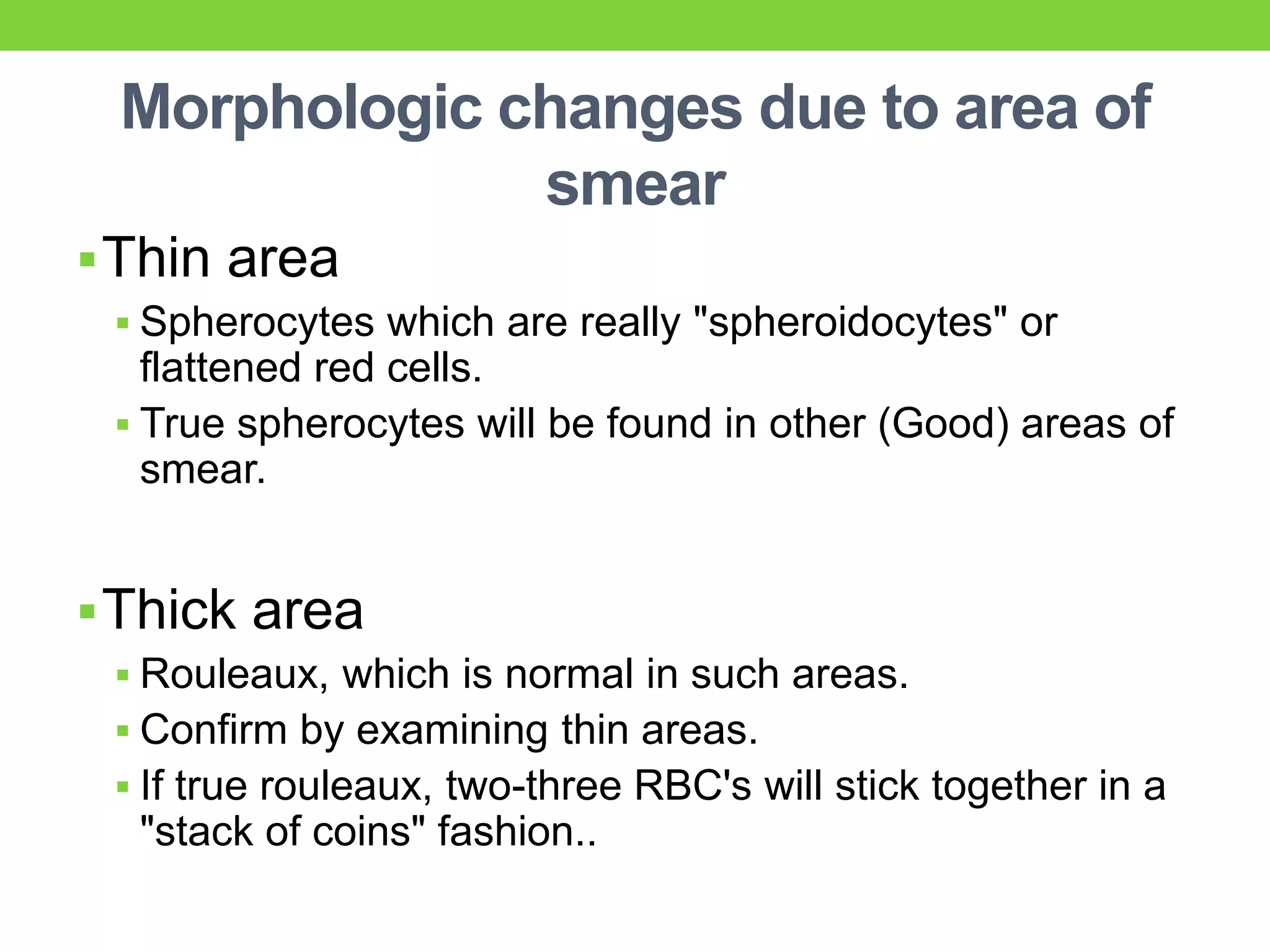 Peripheral Blood Smear Examination | PPTX