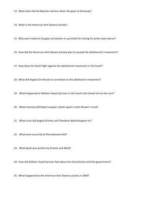 PBS Abolitionists series video guide | PDF