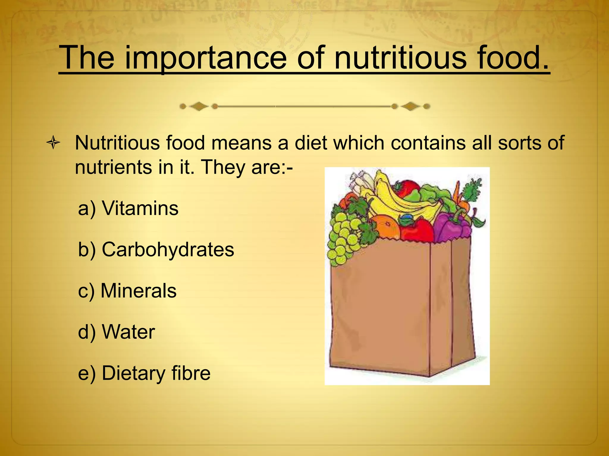 NUTRITION - Science Form 2 ( CHAPTER 2 ) | PPTX
