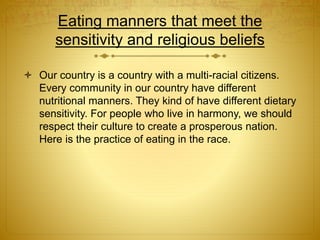 NUTRITION - Science Form 2 ( CHAPTER 2 ) | PPTX