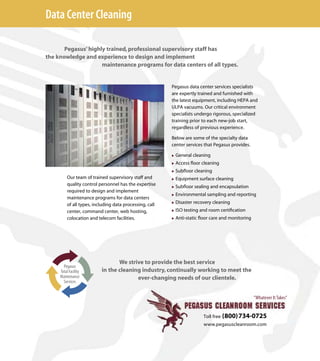 Pegasus Building Services Brochure | PDF