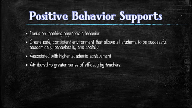 Classroom Management and Positive Behavior Supports | PDF | Parenting ...