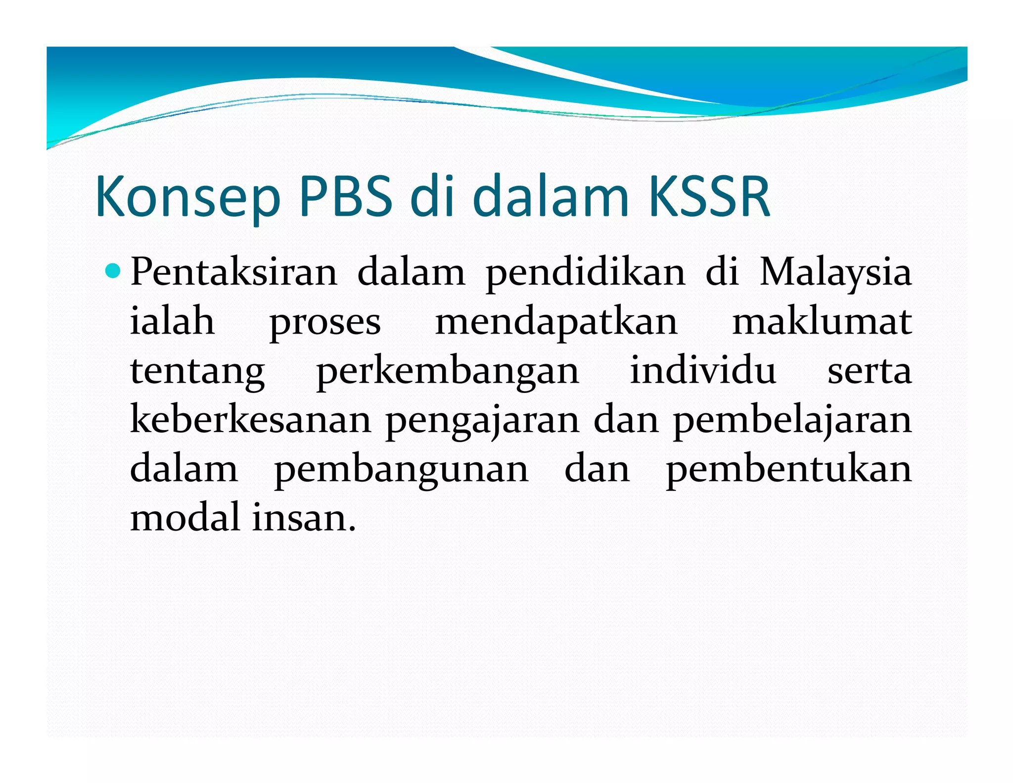 Pbs didalam kssr | PPT