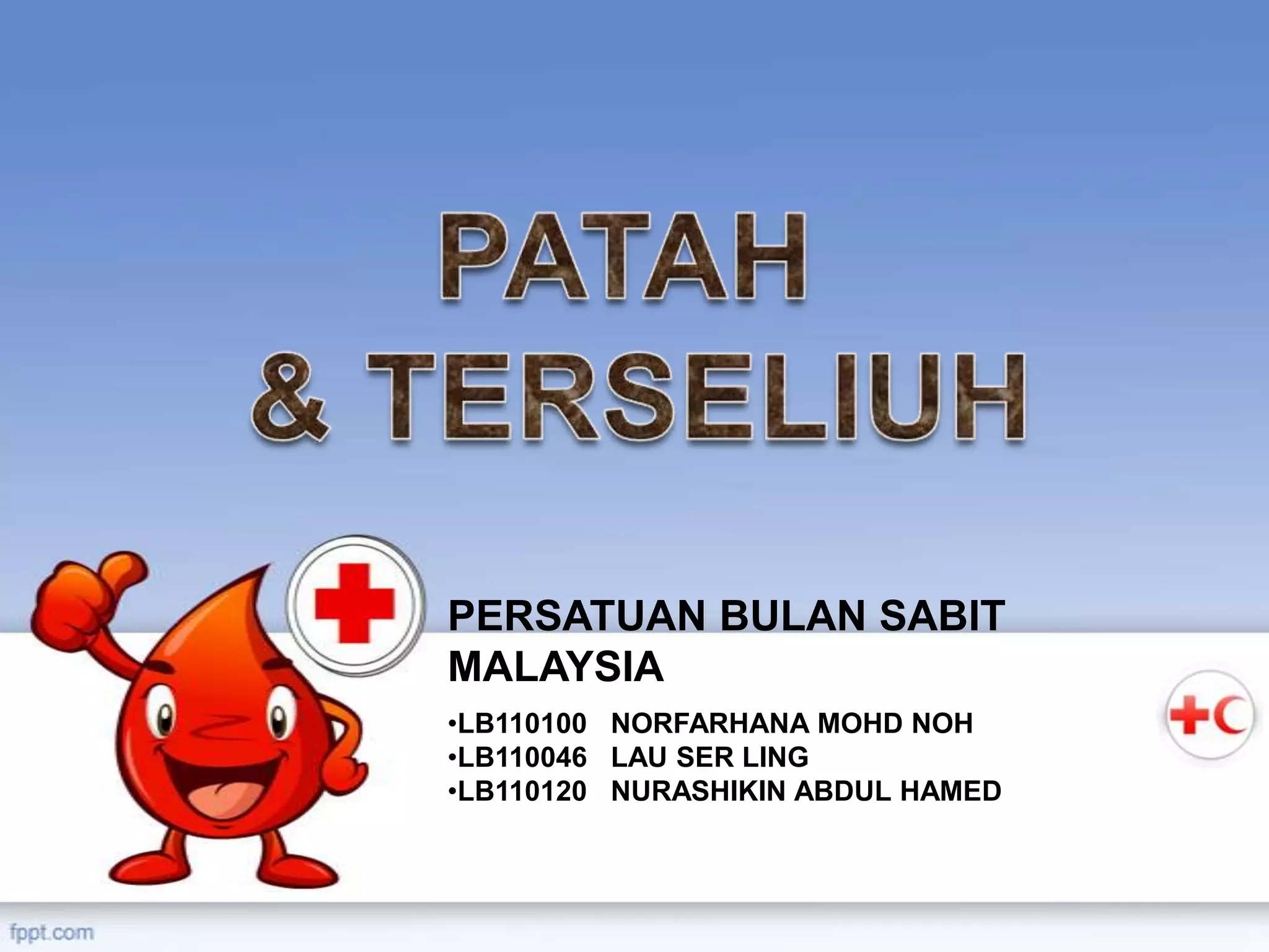 PBSM 2012 patah dan terseliuh | PPTX