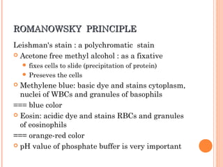 Peripheral blood Smear Preparation | PPT