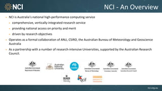 PBS and Scheduling at NCI: The past, present and future | PPT